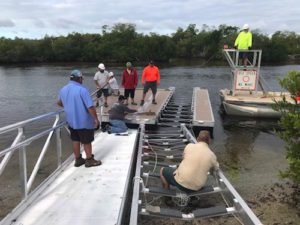 Cape Coral, FL, ADA-Accessible Kayak Launch Installed - BoardSafe Docks