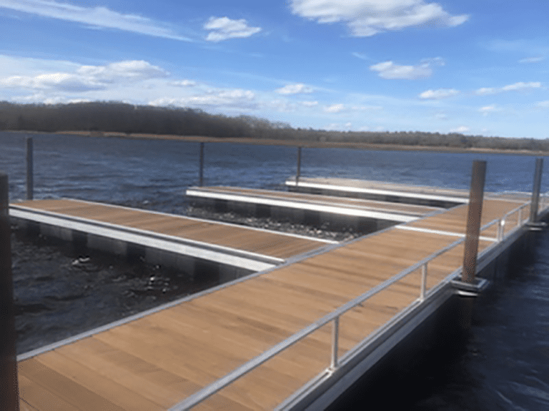 Floating Docks Manufactured and Installed on Massachusetts River ...
