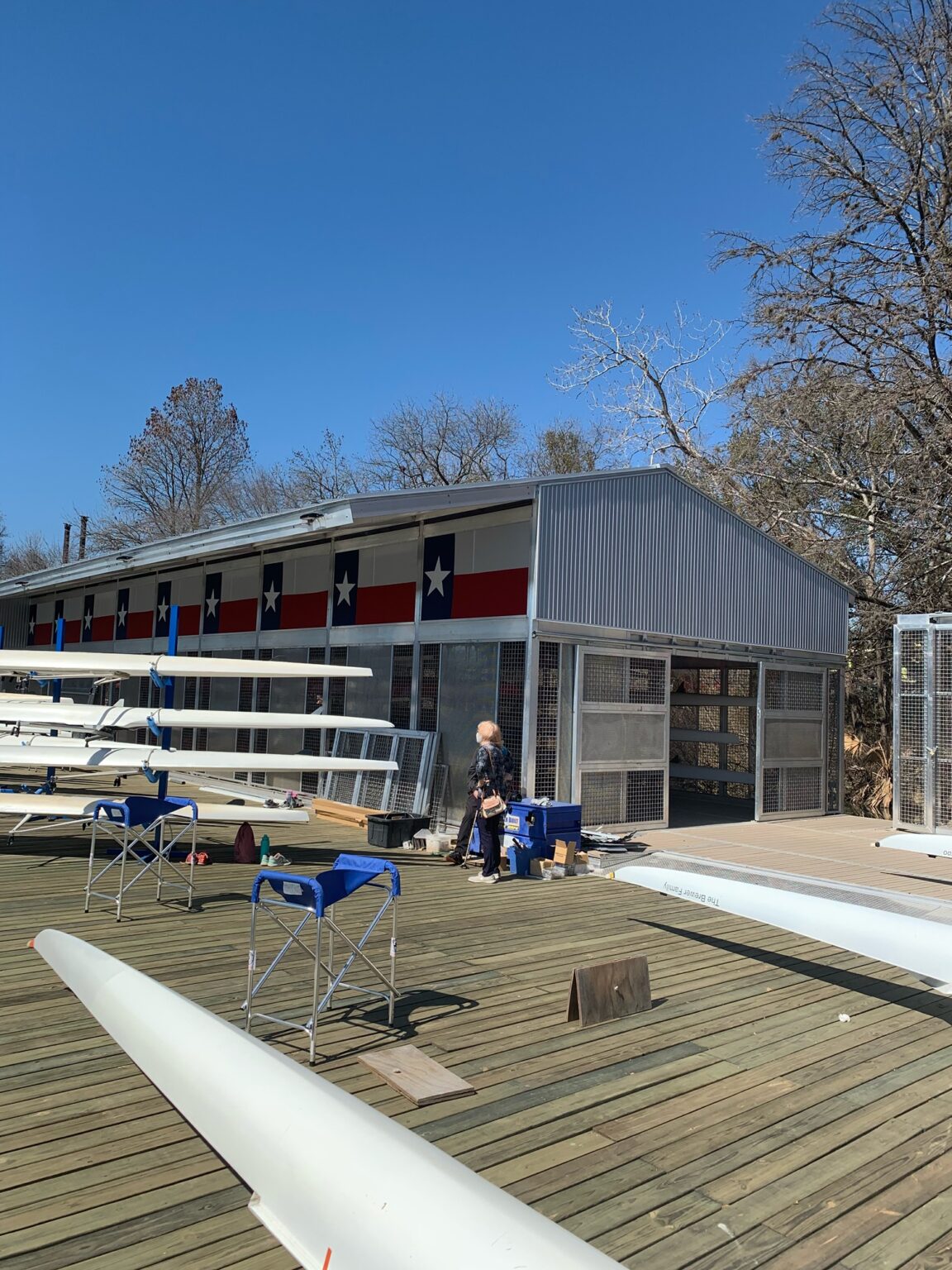 Texas Rowing Center Austin Gets New BoardSafe Docks and Storage ...