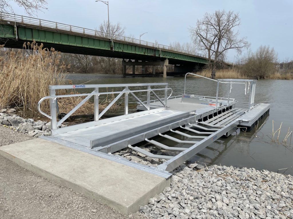 Syracuse Inner Harbor Welcomes BoardSafe Adaptive Kayak Launch ...