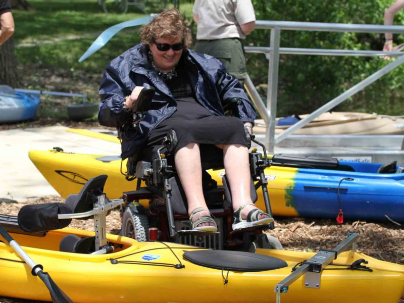 Accessible Kayak Launch