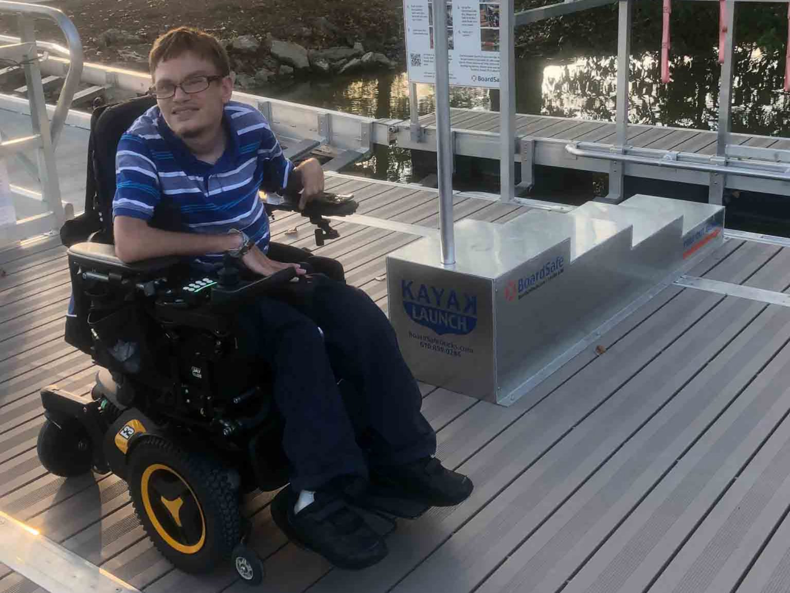 Accessible Kayak Launch