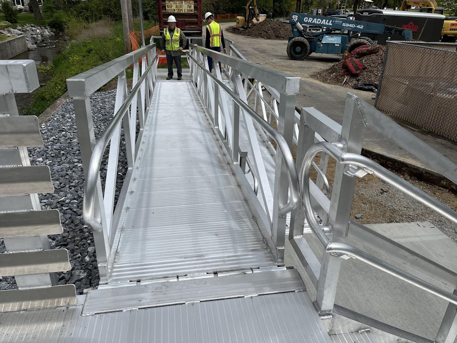 BoardSafe Builds Connecting Pedestrian Bridge for Fleetwood Borough ...