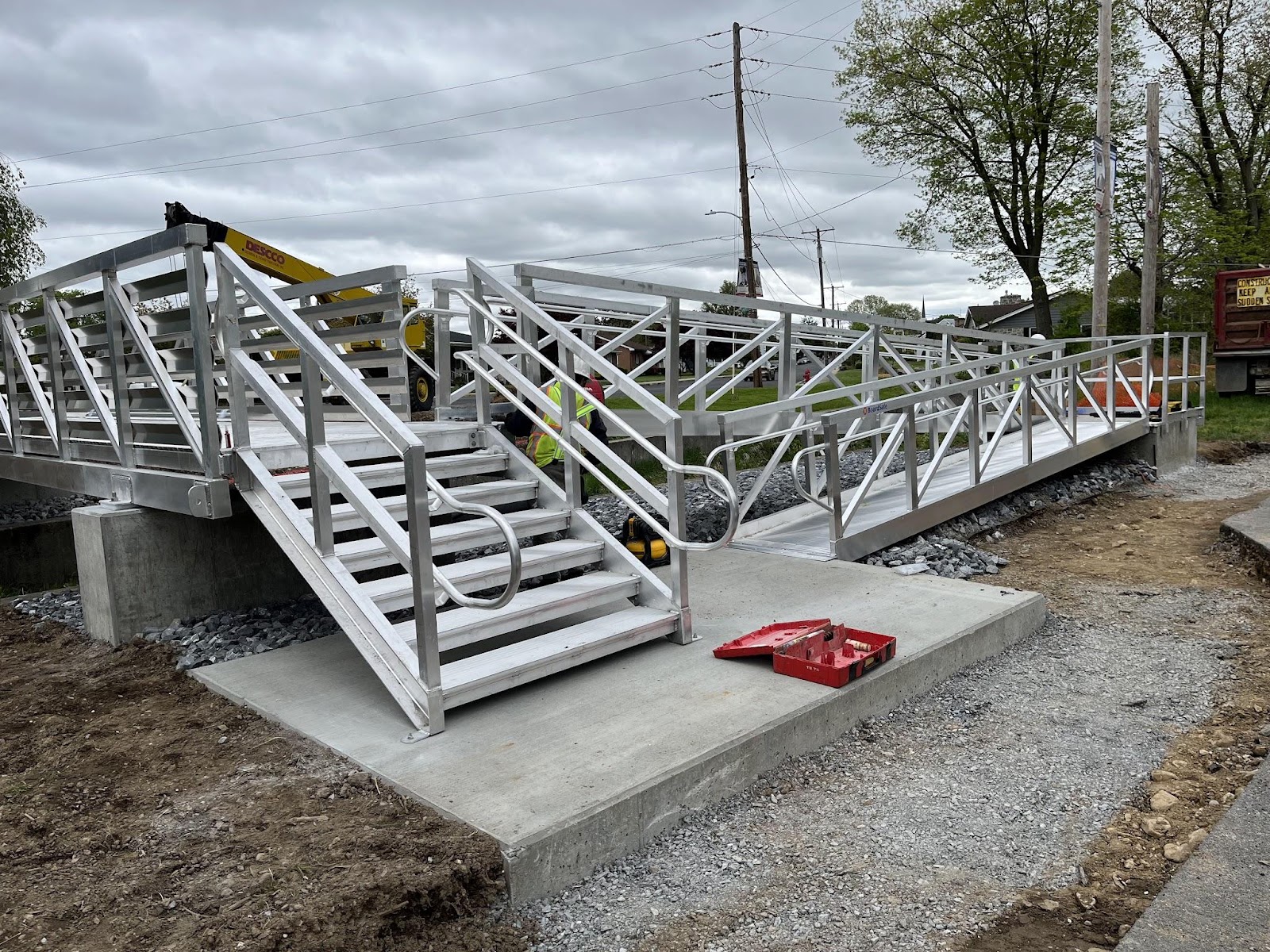 BoardSafe Builds Connecting Pedestrian Bridge for Fleetwood Borough ...