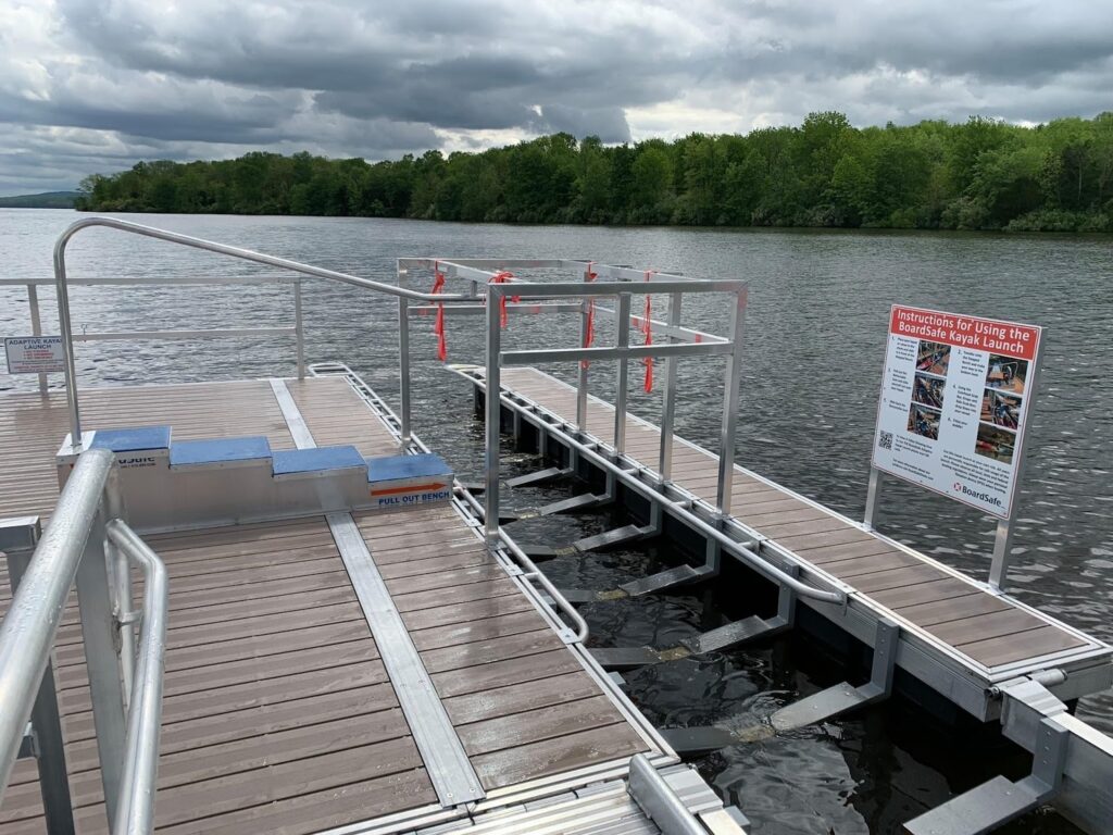 Floating Docks with Launch Rollers: What You Should Know - BoardSafe Docks