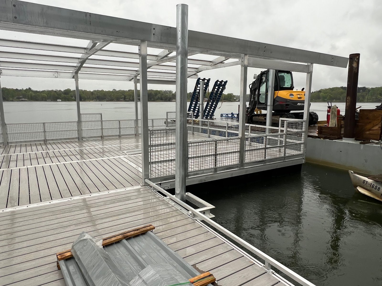 Chester Frost Park's New 80-ft. Gangway, Accessible Fishing Pier ...