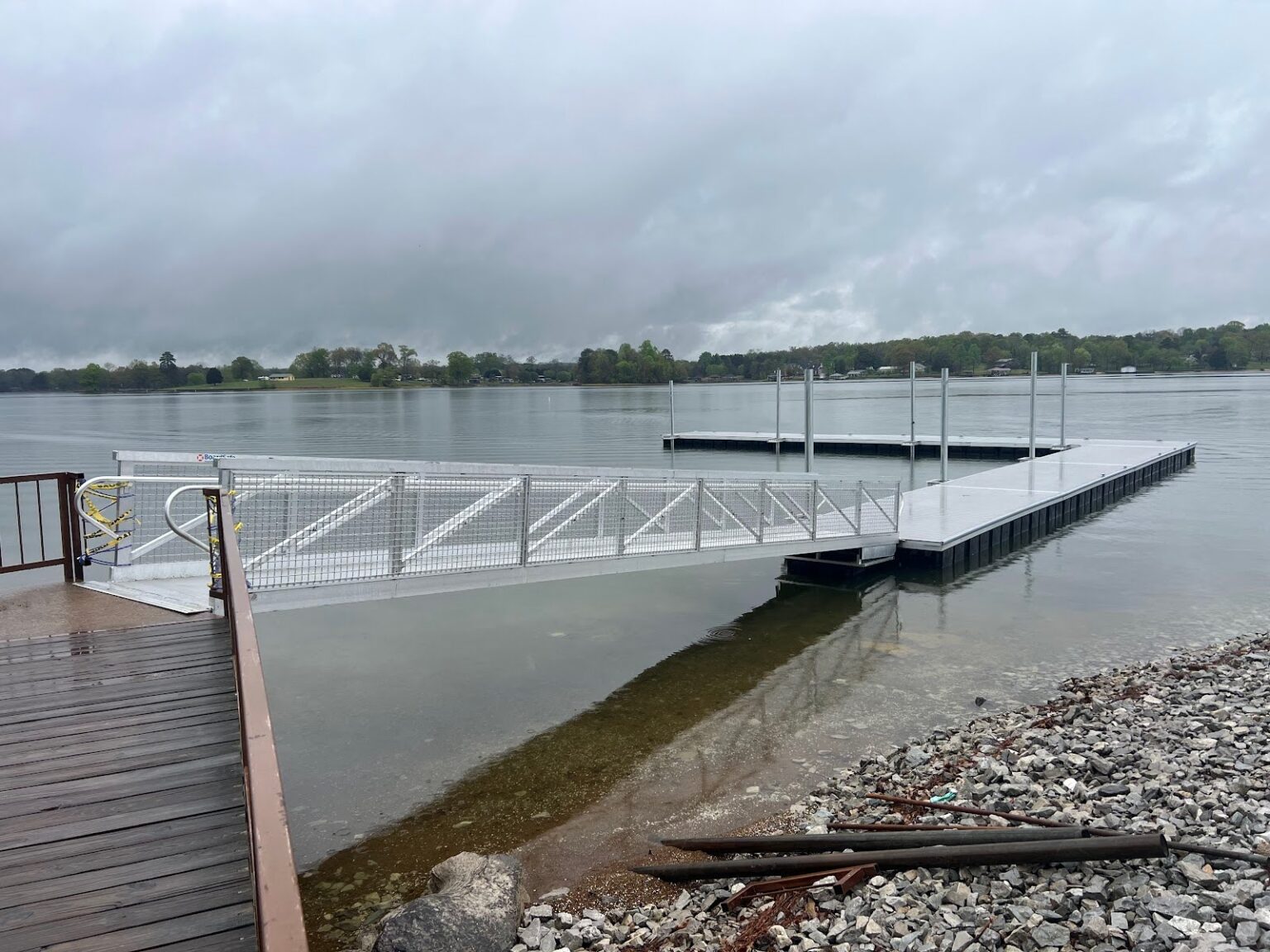 Chester Frost Park's New 80-ft. Gangway, Accessible Fishing Pier ...