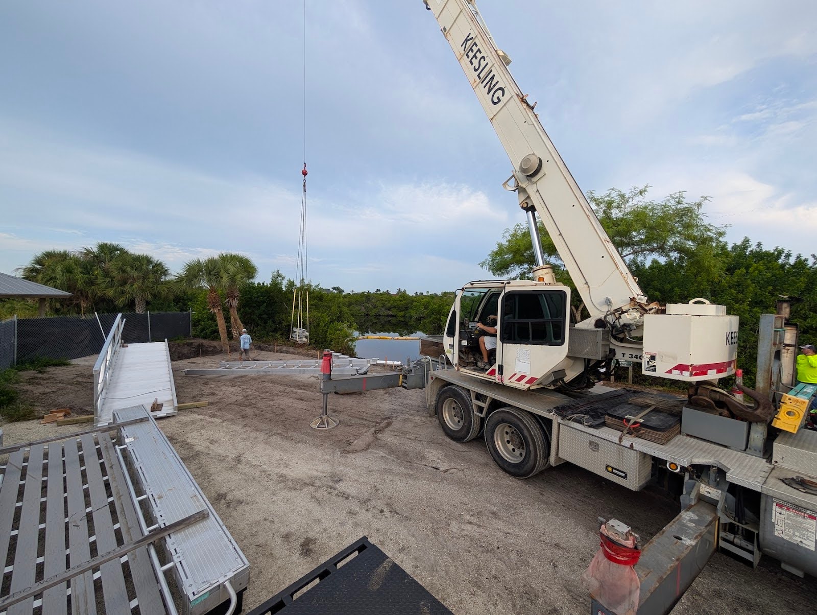 BoardSafe Adaptive Kayak Launch, William R. Gaines Veterans Memorial ...