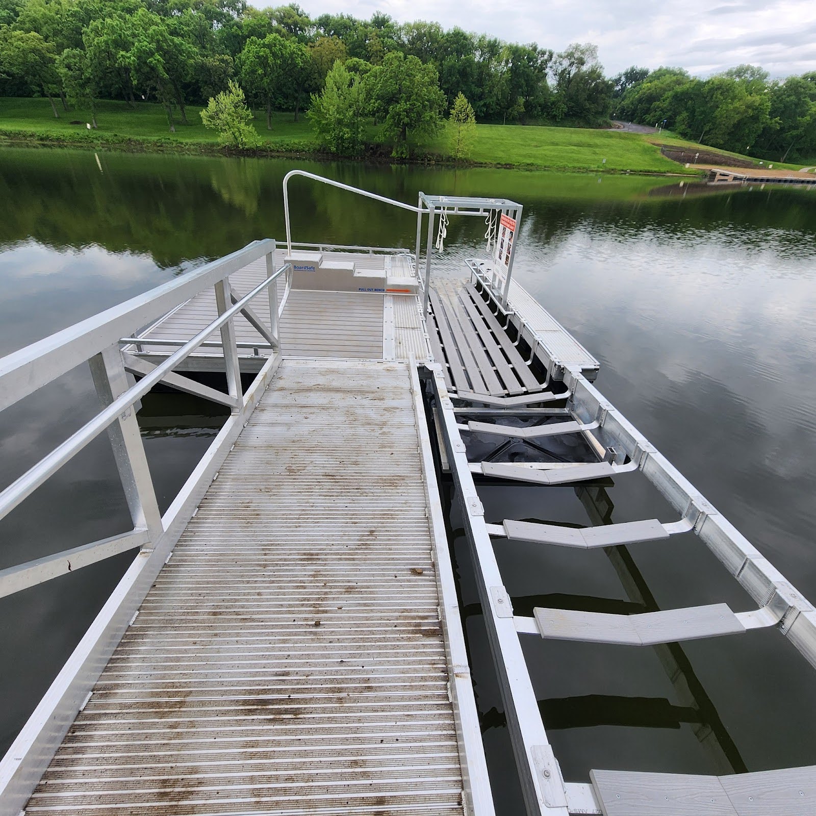 BoardSafe Adaptive Kayak Launch at Lone Star Lake Park, Kansas ...