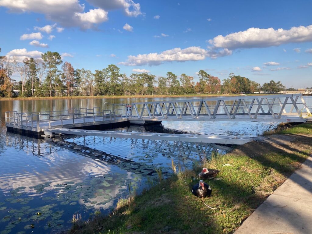 Baker Park GA Improves Access with BoardSafe Adaptive Kayak Launch ...